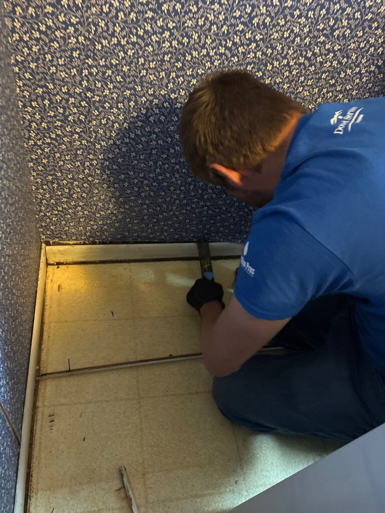 Laundry Room Water Damage Restoration After Sink Overflow - Restoration ...